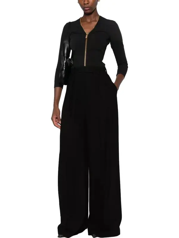 Elisabetta Franchi Zip-up Corset-style Jacket - Black