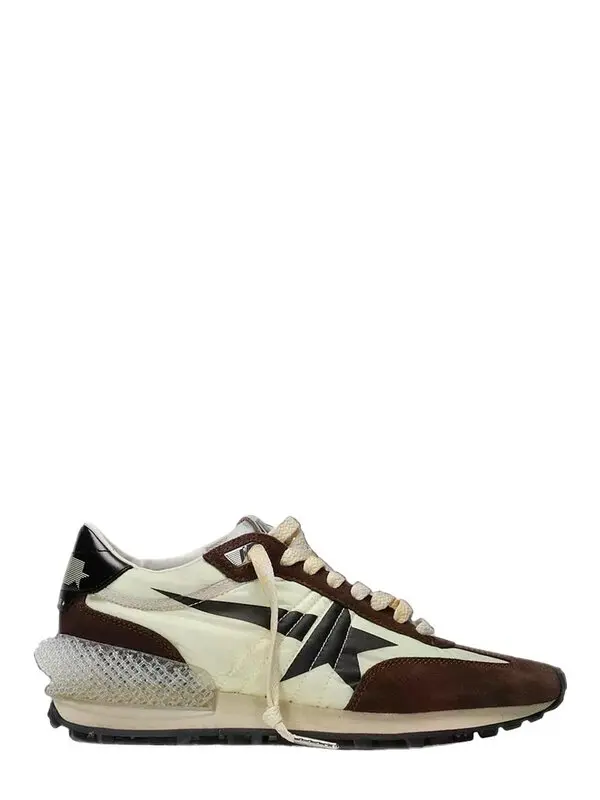 GOLDEN GOOSE Marathon Star-patch Sneakers - Neutrals