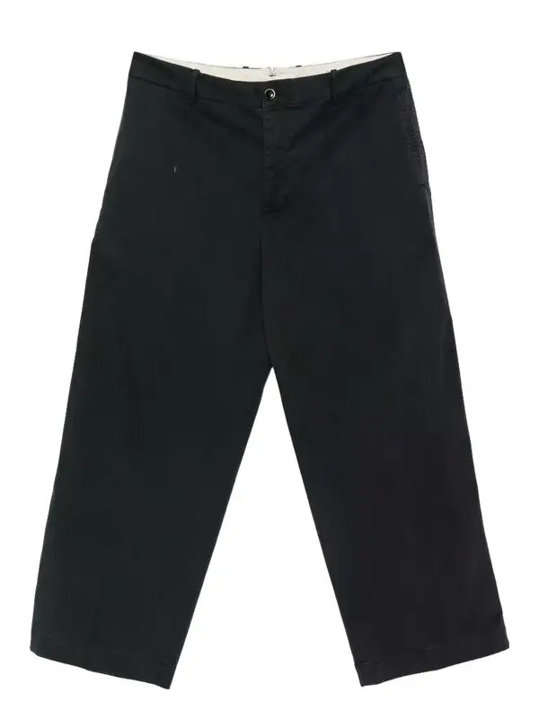 NINE:INTHE:MORNING Thiago Straight-leg Trousers - Black