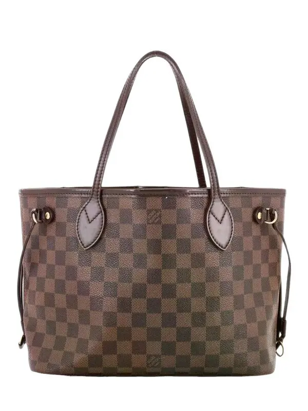 LOUIS VUITTON Damier Neverfull Pm Tote Bag - Brown