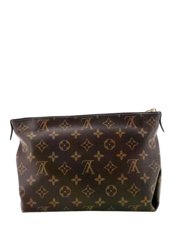 LOUIS VUITTON Monogram Canvas Pallas Beauty Case - Black