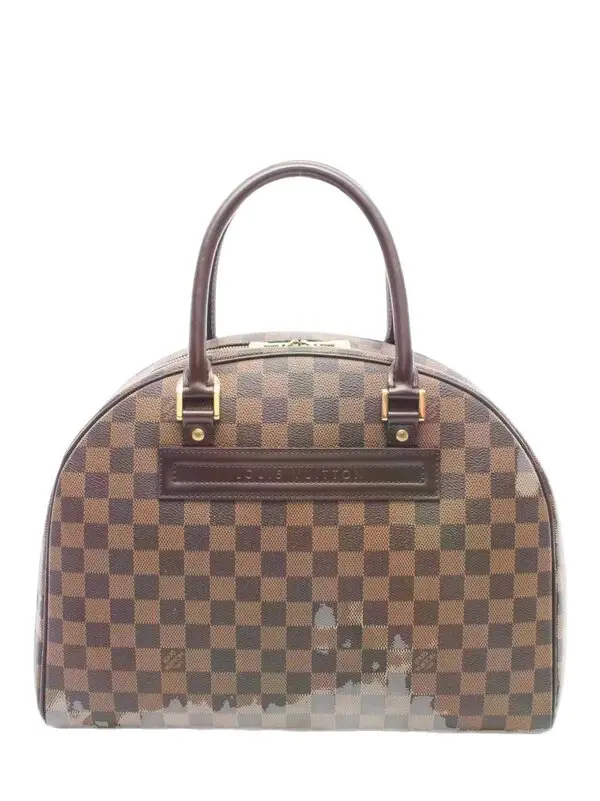 LOUIS VUITTON Nolita Damier Ebene Tote Bag - Brown