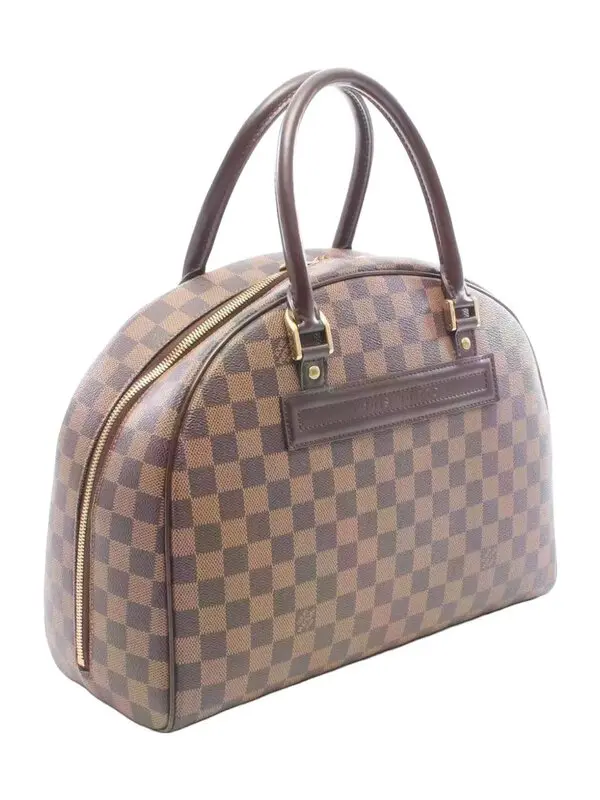 LOUIS VUITTON Nolita Damier Ebene Tote Bag - Brown