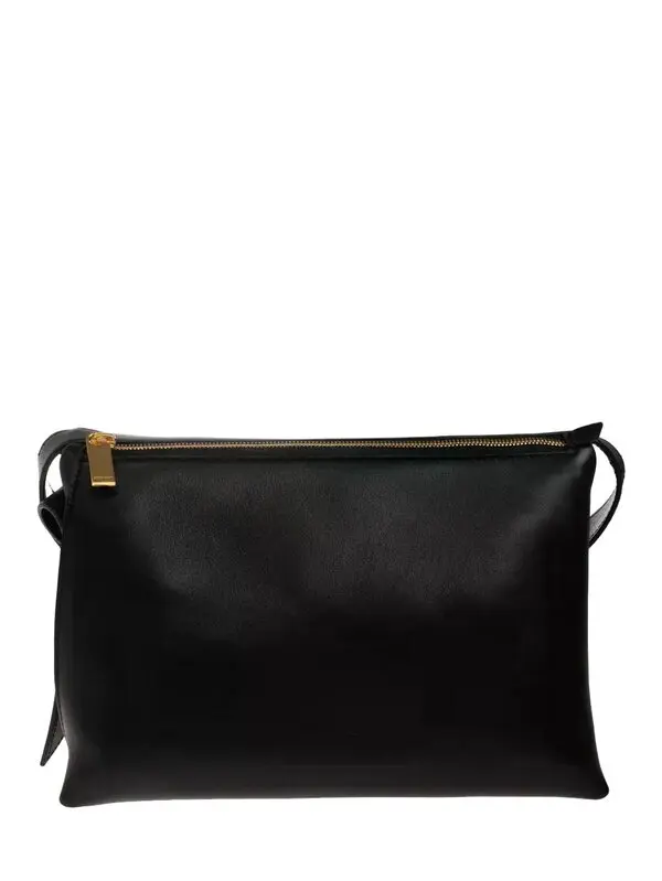 Off-White Sandbag 404 Leather Shoulder Bag - Black