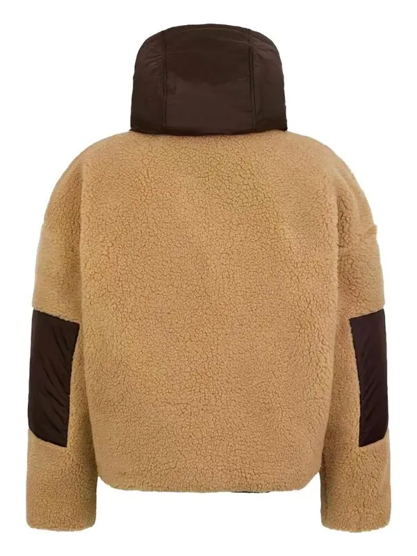 Dsquared2 Reversible Hooded Teddy Jacket - Neutrals