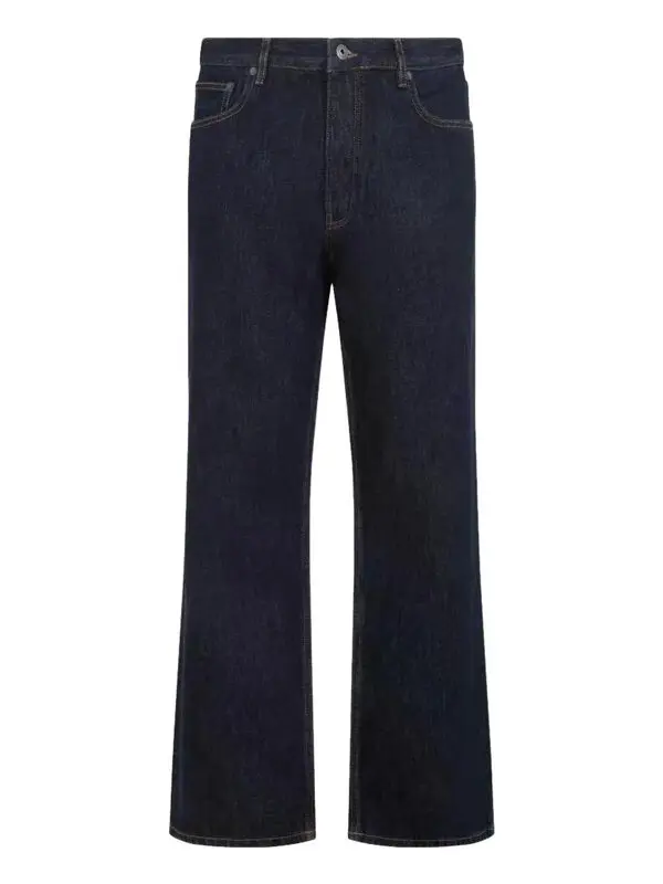 Off-White Arrows Embroidered Jeans - Blue
