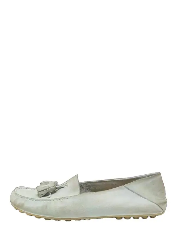 Loro Piana Dot Sole Walk Tassel Loafers - Blue
