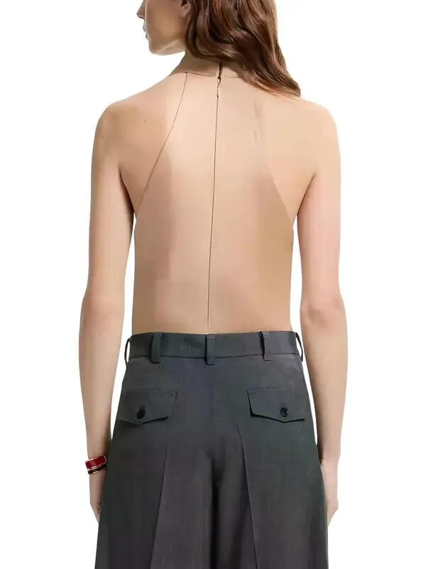 Elie Saab Halter-neck Blouse - Neutrals