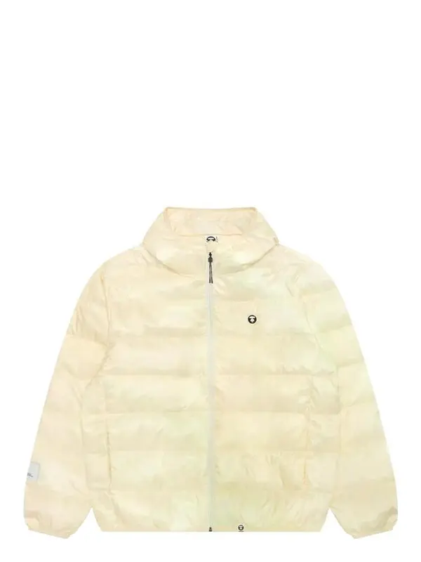 AAPE BY *A BATHING APE Quilted Hooded Jacket - Neutrals