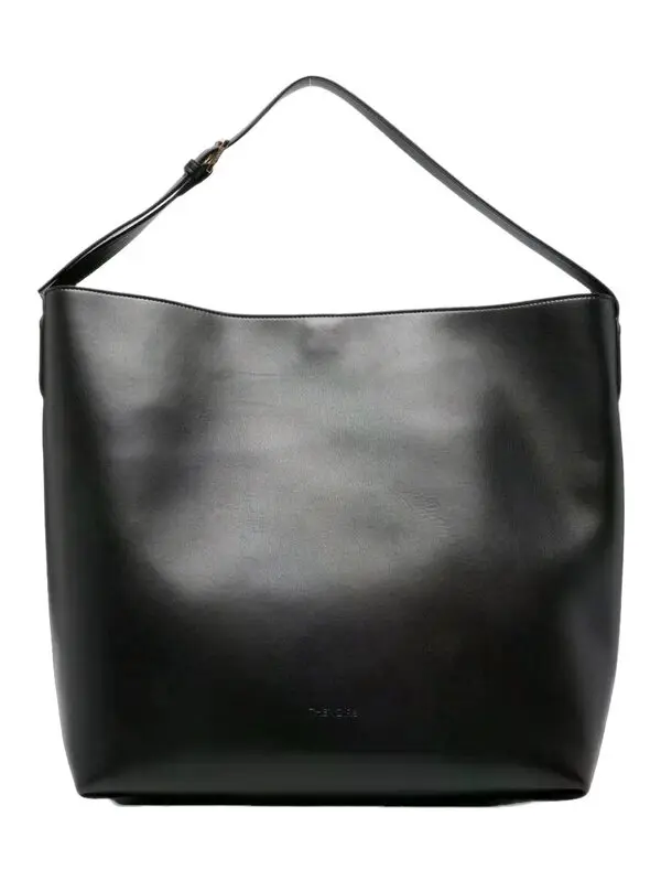 THEMOIRE Slouchy Shoulder Bag - Black