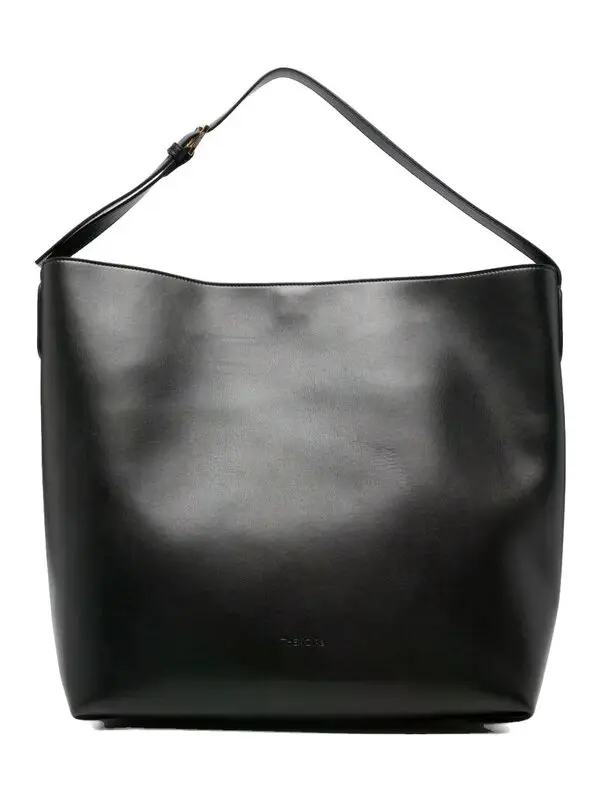 THEMOIRE Slouchy Shoulder Bag - Black