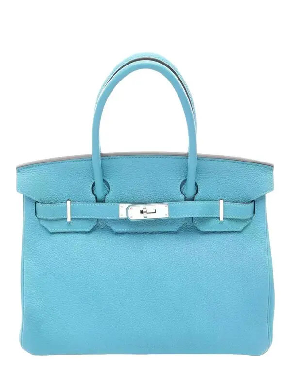 Hermès Birkin 30 Bag - Blue
