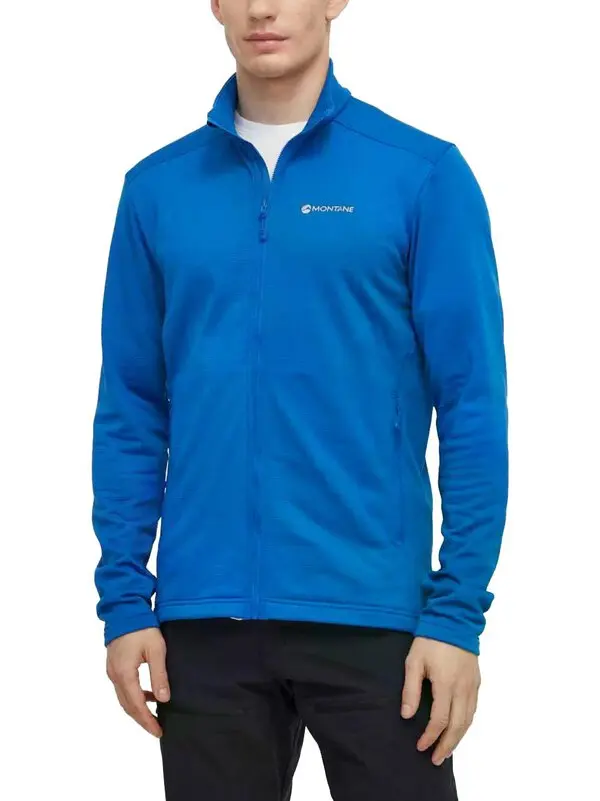 MONTANE Protium Zip-up Jacket With High Neck And Logo Detail - Blue