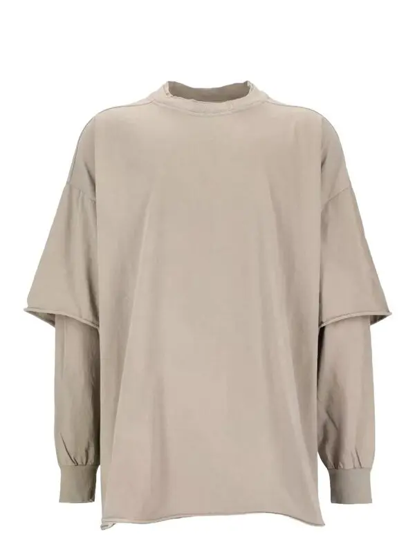 Rick Owens Tommy Hustler Layered T-shirt - Neutrals