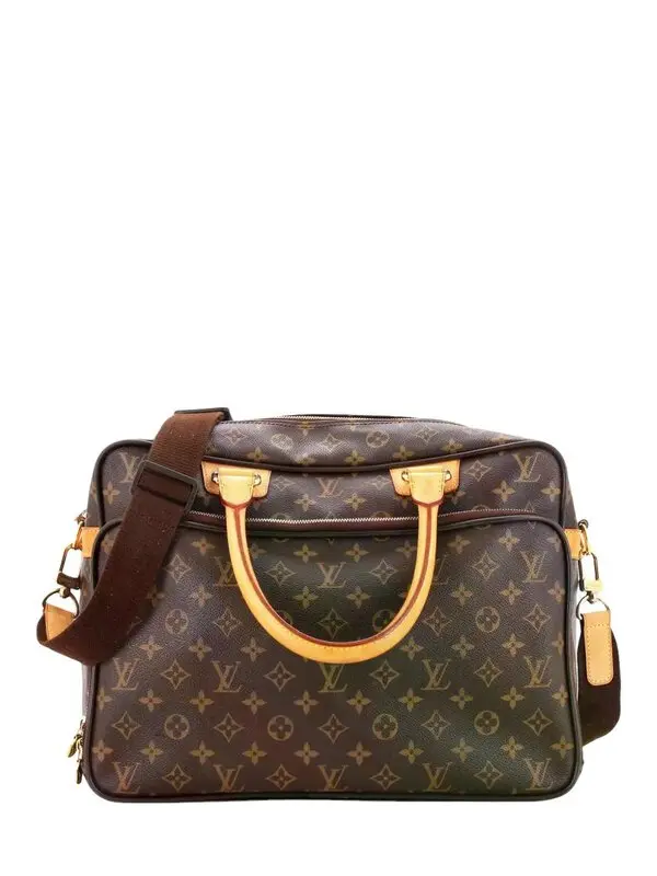 LOUIS VUITTON Monogram Canvas Icare Laptop Bag - Brown
