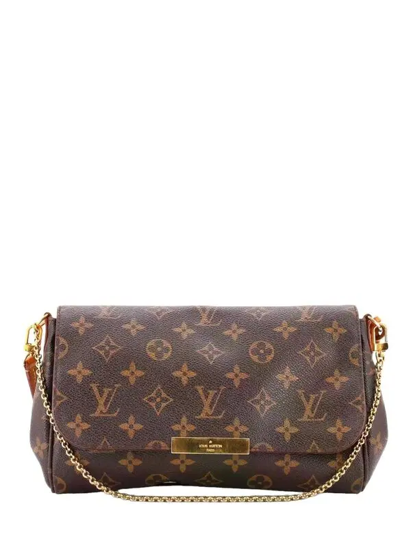 LOUIS VUITTON Monogram Canvas Mm Crossbody Bag - Brown
