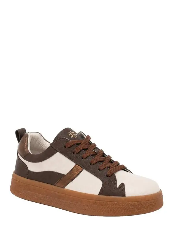ATHENARA BY MARCELA HERNANDEZ Leather Sneakers - Brown