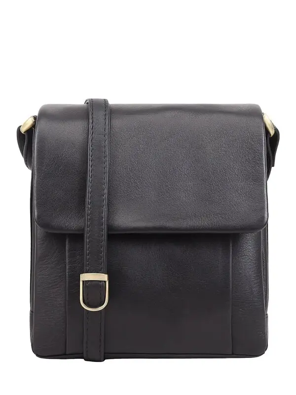 LLOYD BAKER Raisa Leather Crossbody Bag - Black