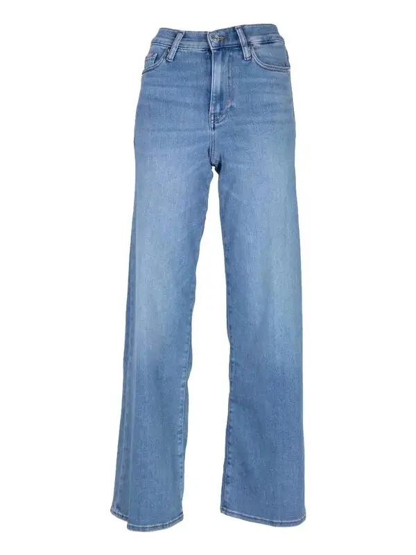 FRAME Le Slim Palazzo Jeans - Blue