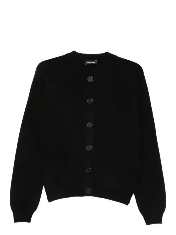 ANNE CLAIRE Cardigan - Black