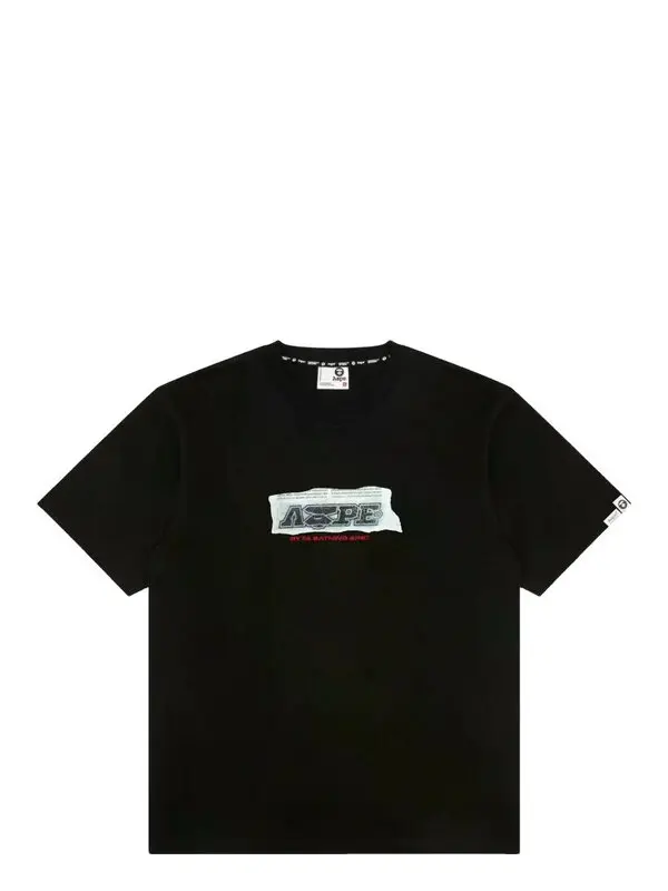 AAPE BY *A BATHING APE Aapeunvs Graphic-print T-shirt - Black