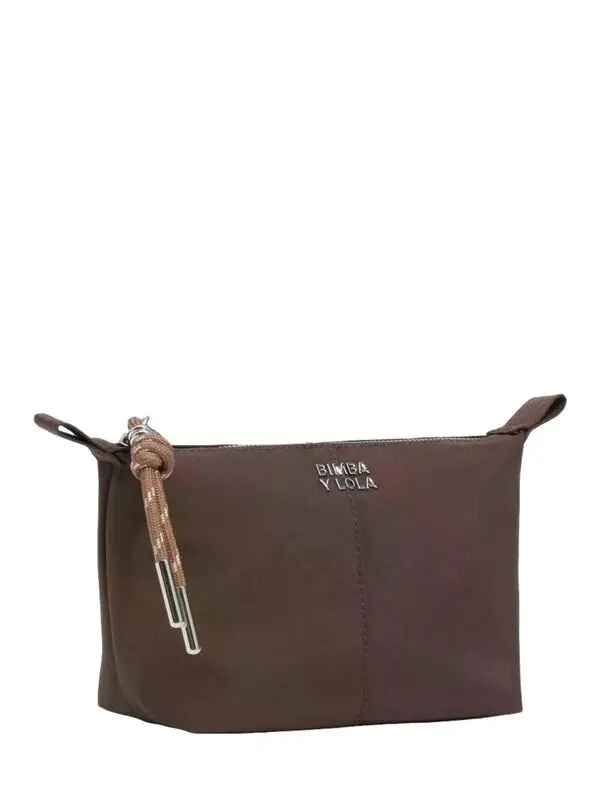 Bimba Y Lola Trapecio Toiletry Bag - Brown