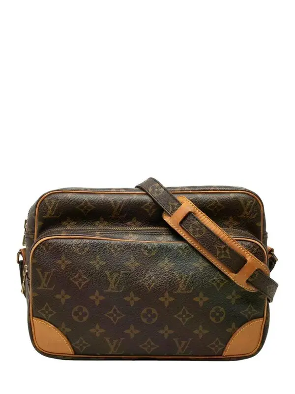 LOUIS VUITTON Monogram Nil Crossbody Bag - Brown