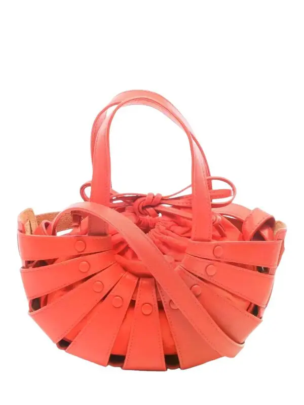 Bottega Veneta The Shell Tote Bag - Red