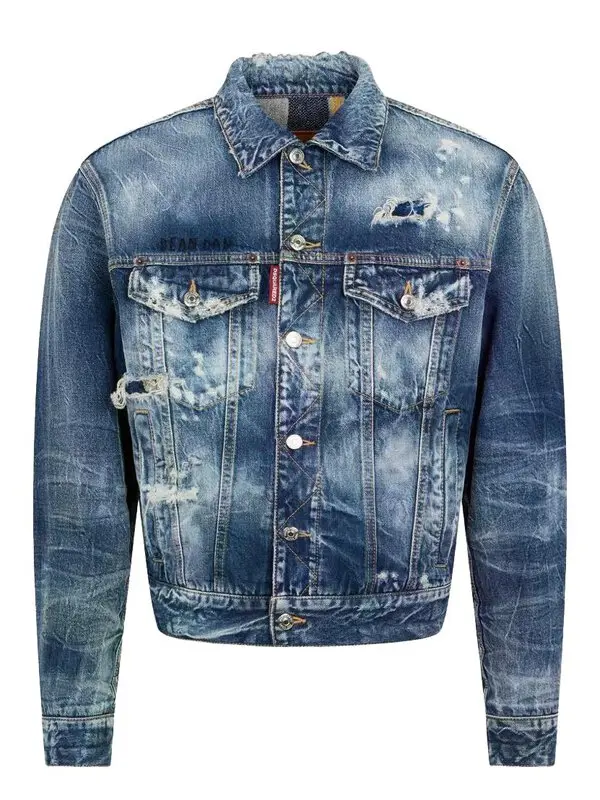 Dsquared2 Classic L.a. Jean Jacket - Blue