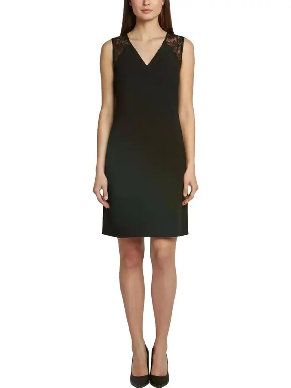 ALLSAINTS Prism Lace-trim Mini Dress - Black