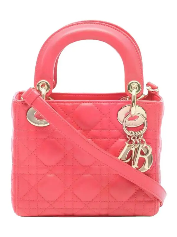 Dior Mini Lady Handbag - Pink