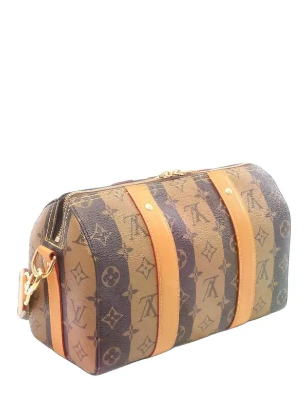 LOUIS VUITTON Keepall Monogram Shoulder Bag - Brown