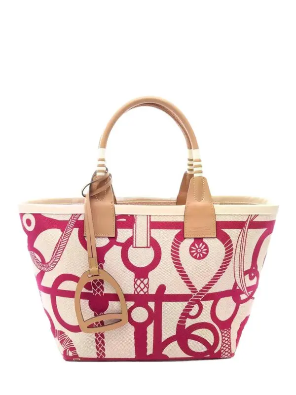 Hermès 2023 Steeple 25 Tote Bag - Neutrals