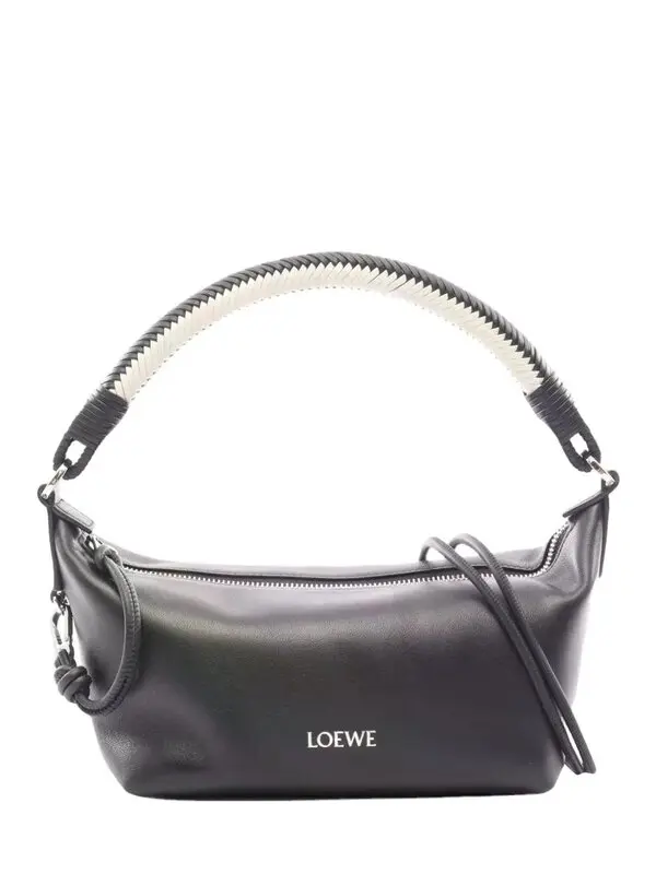 Loewe Woven-handle Tote Bag - Black