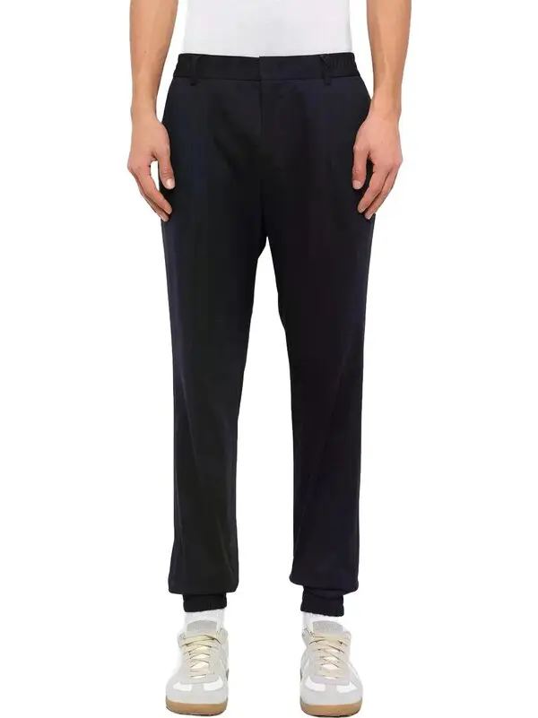 JUUN.J Pleated-detail Track Pants - Black