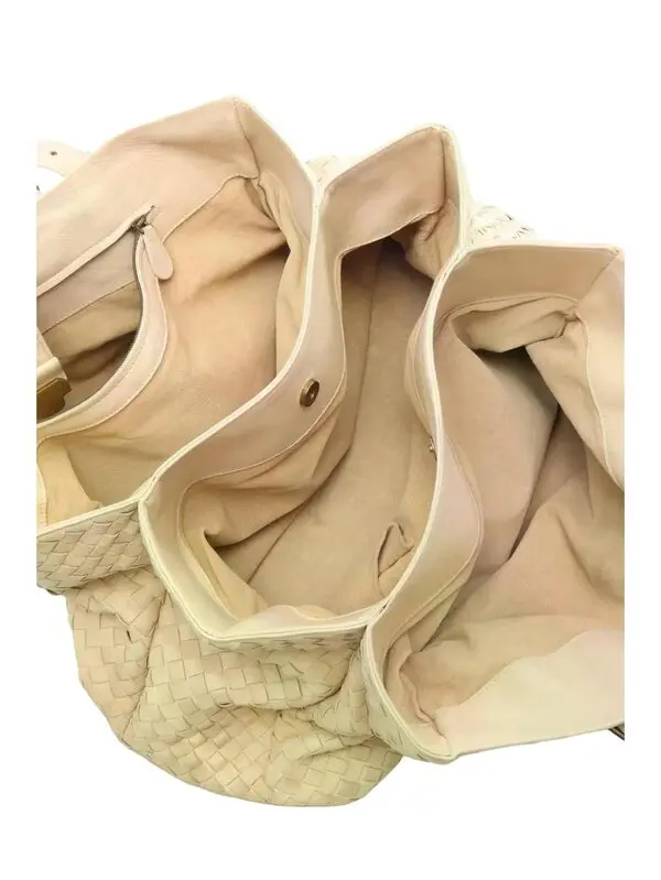 Bottega Veneta 2000s Intrecciato Tote Bag - Neutrals