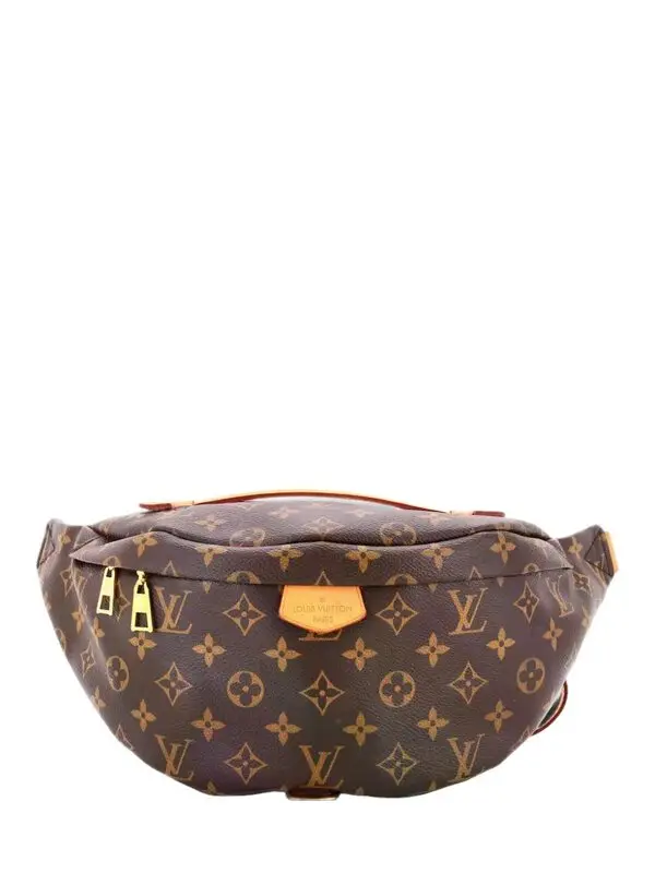LOUIS VUITTON Monogram Canvas Belt Bag - Brown