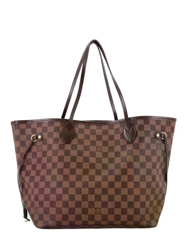 LOUIS VUITTON Damier Mm Tote Bag - Brown