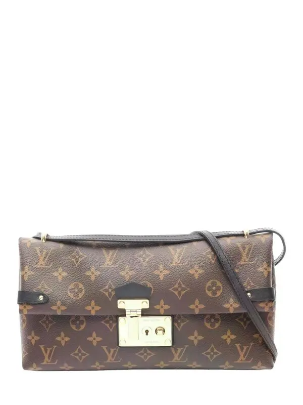 LOUIS VUITTON Monogram Sac Triangle Shoulder Bag - Brown