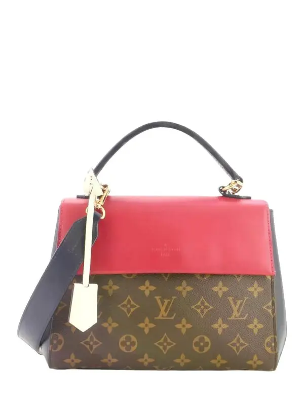 LOUIS VUITTON Monogram Canvas Bb Satchel - Red