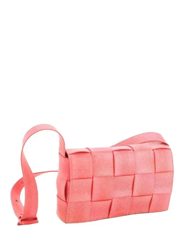 Bottega Veneta Cassette Maxi Crossbody Bag - Red