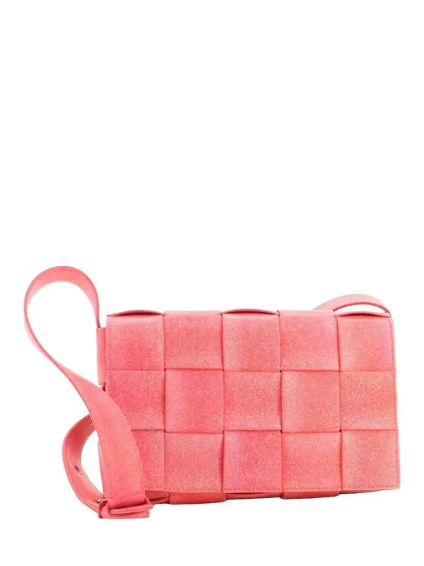 Bottega Veneta Cassette Maxi Crossbody Bag - Red