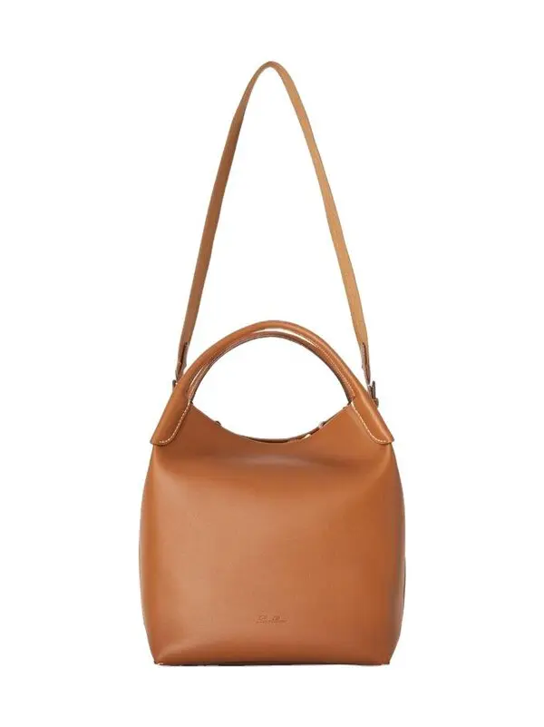 Loro Piana Large Bucket Shoulder Bag - Warm Tan