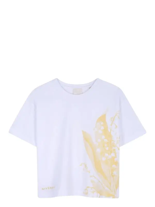 Givenchy Floral Print Cotton T-shirt - No