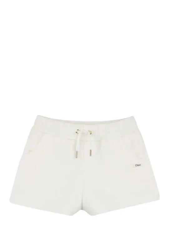 Chloé Drawstring Shorts - White