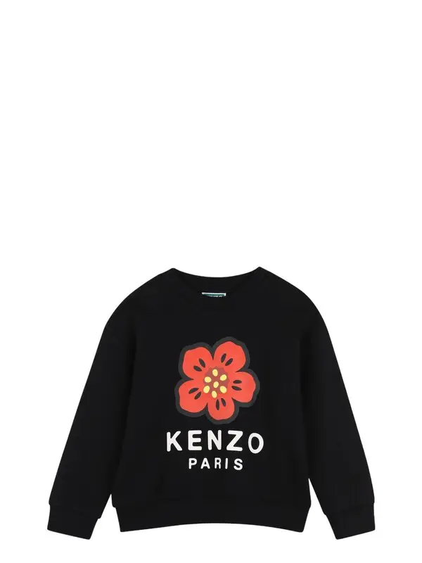 Kenzo Floral Logo Crewneck Sweatshirt - No