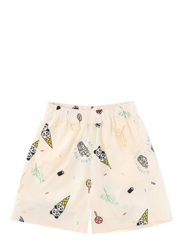 Kenzo All-over Graphic Bermuda Shorts - White