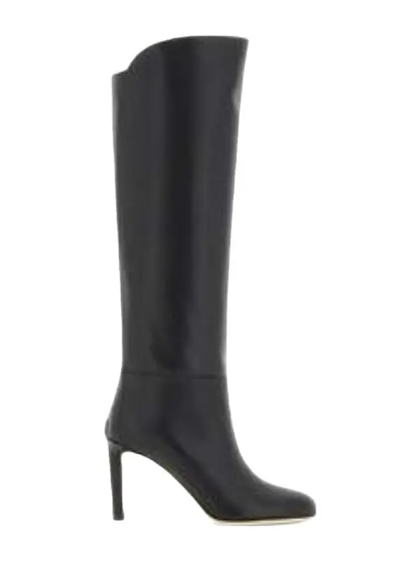 JIMMY CHOO Karter Knee High Boots - Black