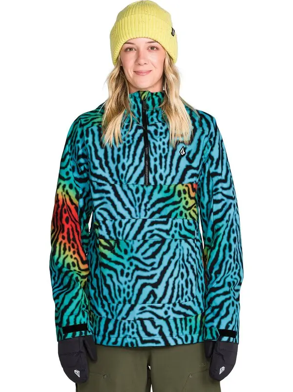 Volcom Harlan Pullover Anorak - Acid