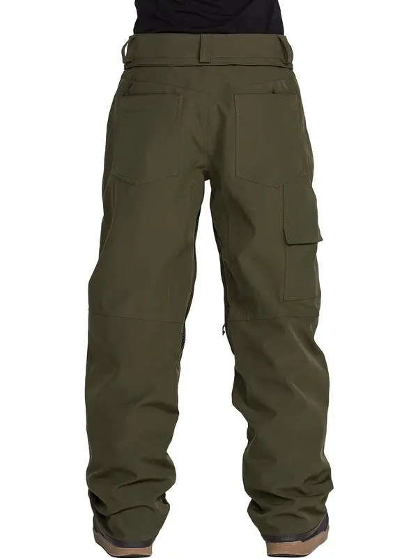 Volcom Pollock Baggy Cargo Pants - Dkgreen